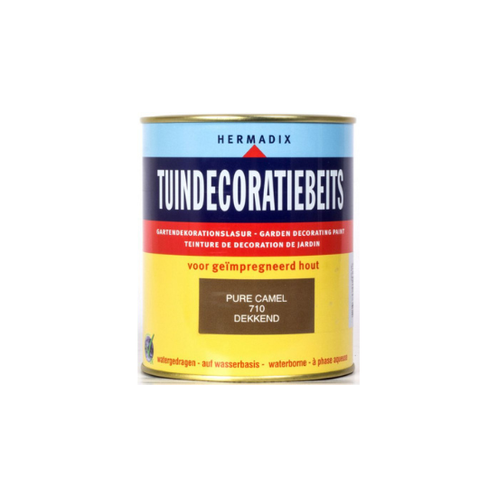 Tuindecoratiebeits dekkend 710 Pure Camel, 750 ml | Sierbestrating ...