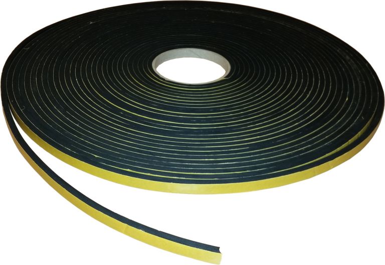 EPDM compri-band 5x10mm 1 rol=20 mtr shore 15 | Sierbestrating ...