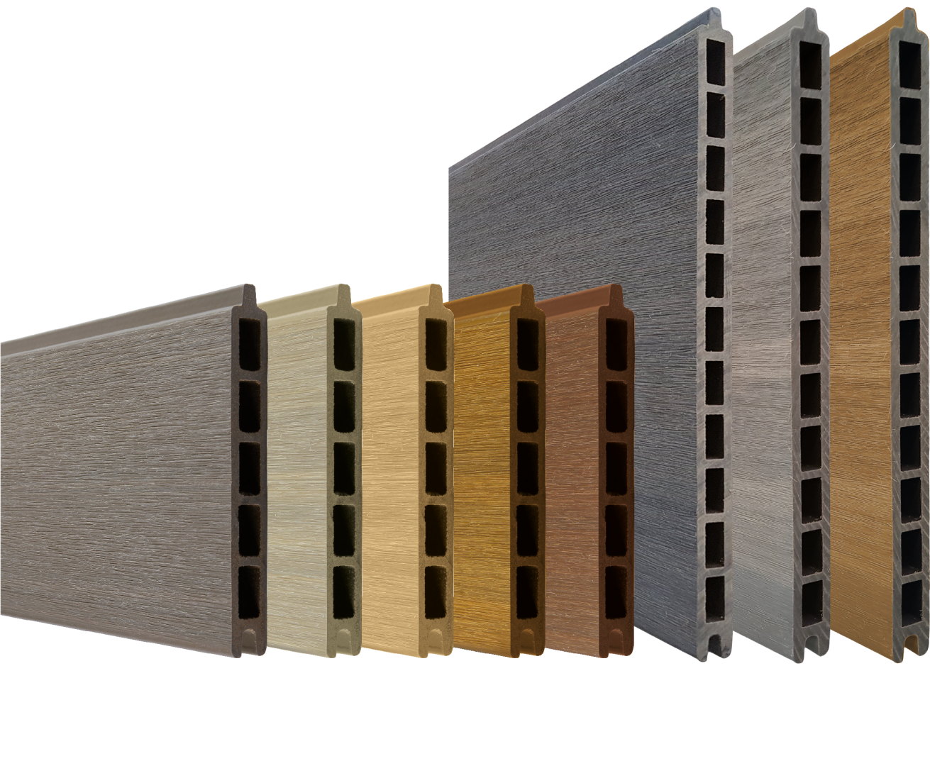 WPC Boston Premium fence board Red Cedar 21x150x1780 mm FSC-100% ...